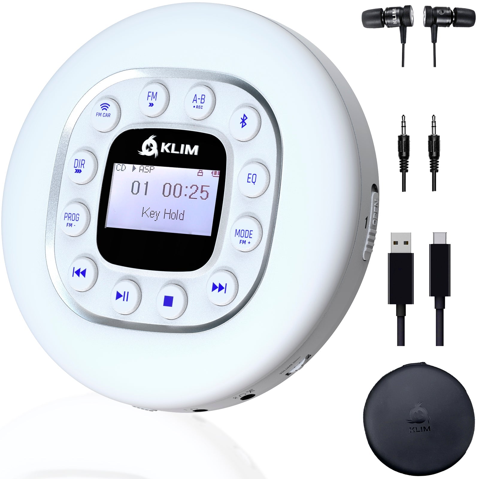 KLIM Journey Portable CD Player | SD Card Reader – KLIM Technologies