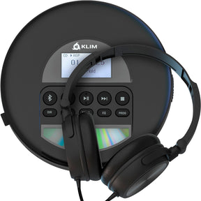 KLIM Nomad Portable CD Player Bluetooth + Headset – KLIM Technologies