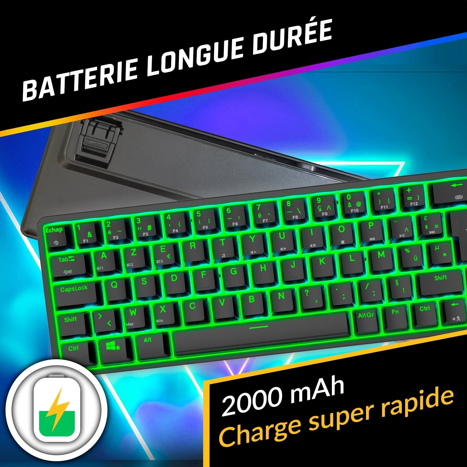 KLIM Shift Wireless 65% Mechanical Gaming Keyboard – KLIM Technologies