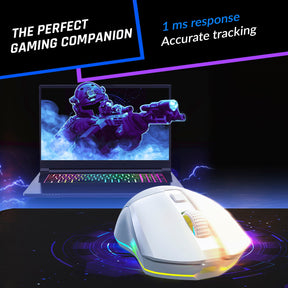KLIM Blaze Pro Wireless RGB Gaming Mouse | Charging Base Included ...