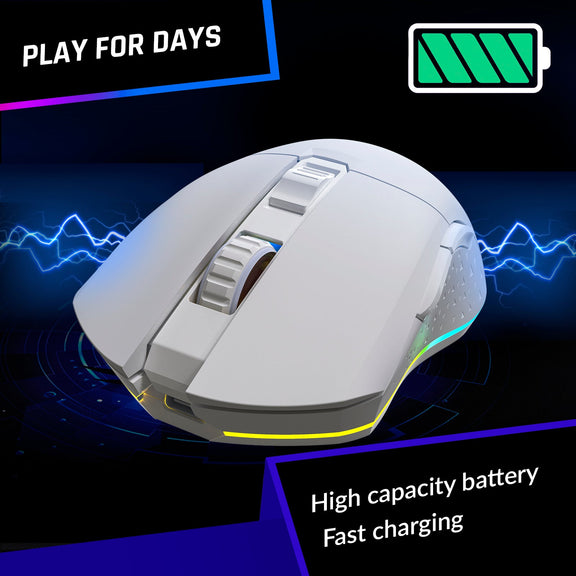 KLIM Blaze Wireless RGB Gaming Mouse | Up to 10000 DPI – KLIM Technologies