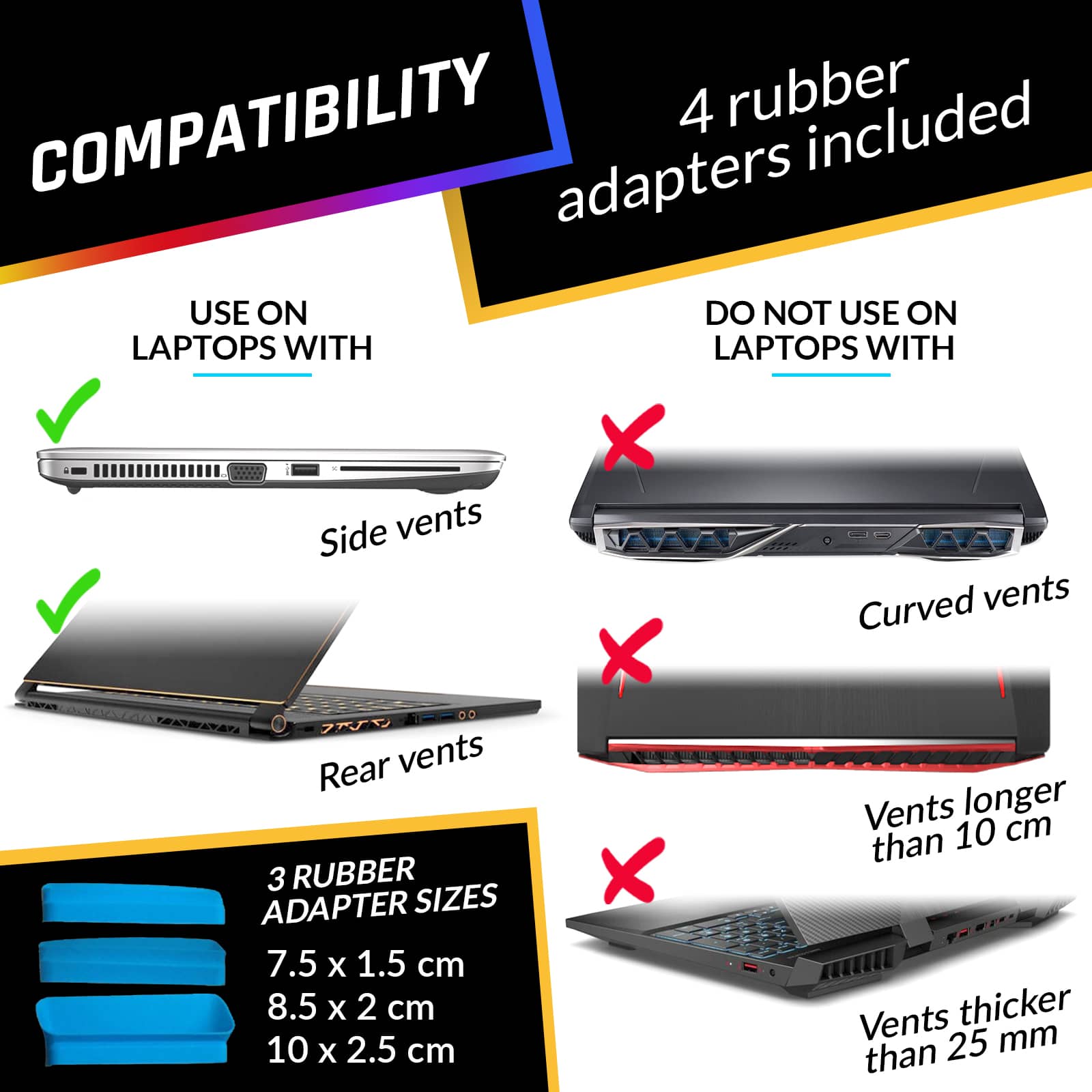 KLIM Cool Vacuum Laptop Cooler | Ultra Portable - 4200 RPM – KLIM ...