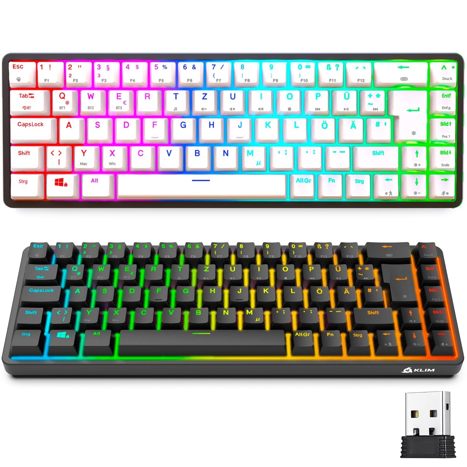 KLIM Shift Wireless 65% Mechanical Gaming Keyboard – KLIM Technologies