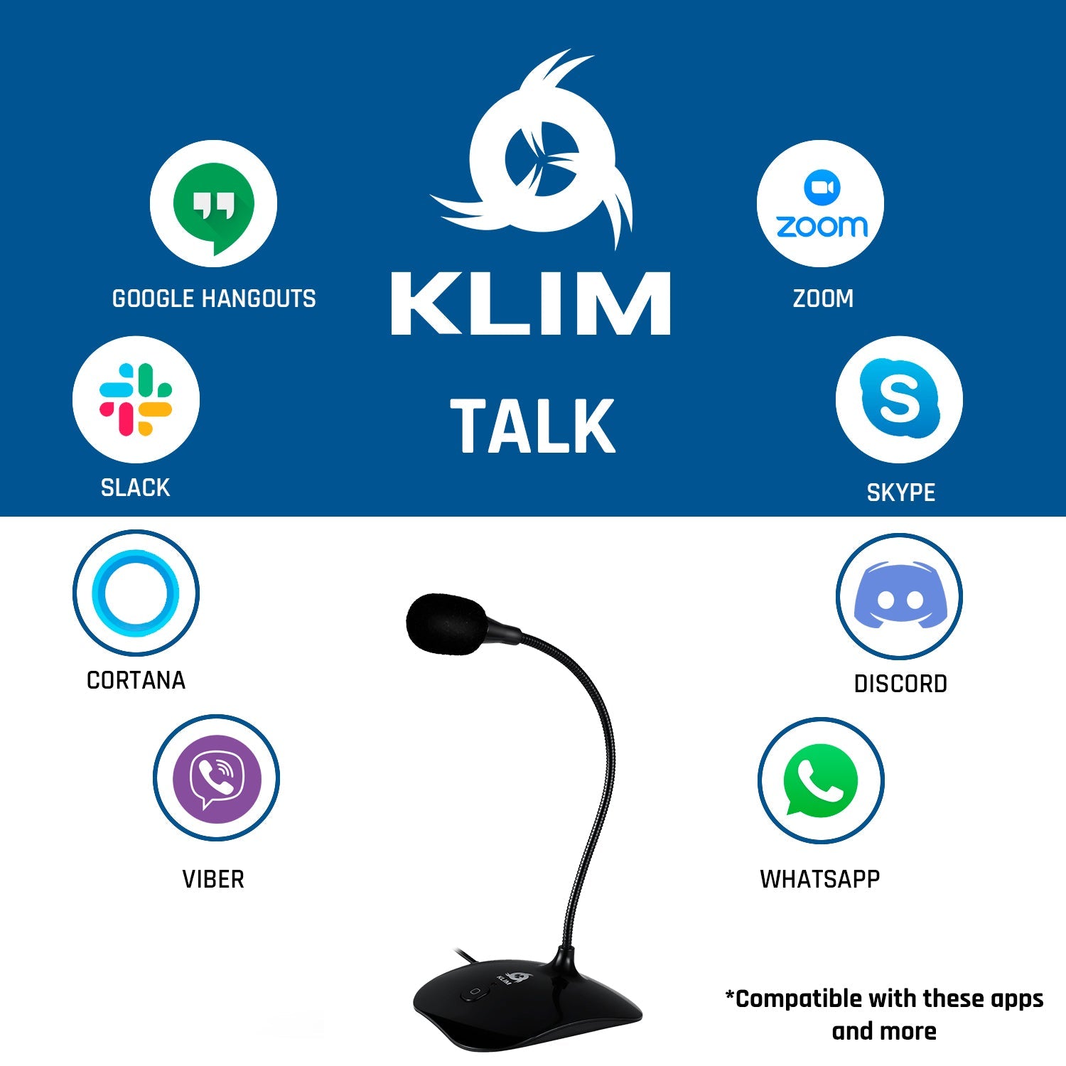 KLIM Talk Professional Desktop Microphone – KLIM Technologies
